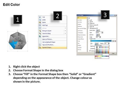 PowerPoint Layouts Heptagon Puzzle Diagram Ppt Design Slides