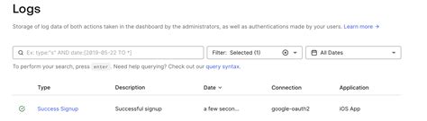 Need User Email Id From Monitoring Logs Auth0 Community