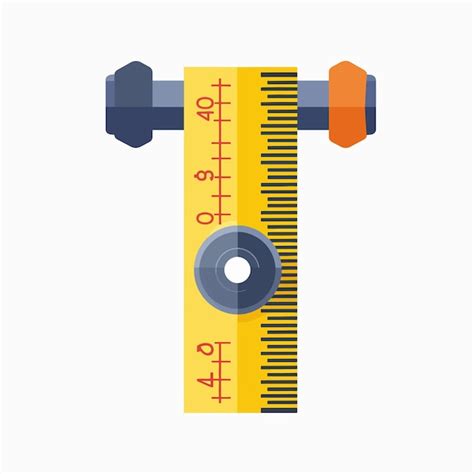 Measuring Tape Tool Icon Flat Vector Isolated Premium Ai Generated Vector