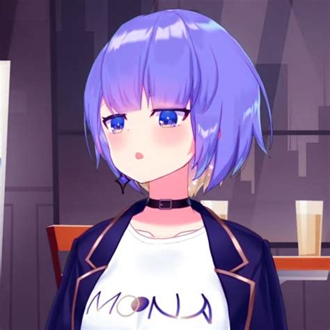 «moona Hoshinova 🔮• Ilustrasi Karakter Gambar Anime Gambar Profil