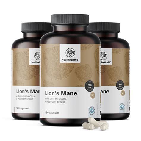 3x Лъвска грива гъба общо 540 капсули Futunaturabg