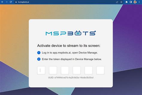 How To Add Your Screen To The MSPbots Device List MSPbots Ai