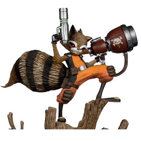 Rocket Raccoon Gets Fired Up With New Mcfarlane X Marvel Statue