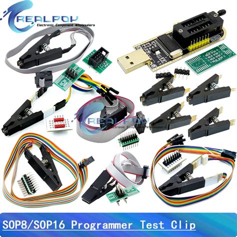 Ch341a Ch341b 24 25 Series Eeprom Flash Bios Usb Programmer Module Sop8