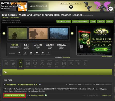 Fallout 4 Mod Installationsguide Survival Sandbox De