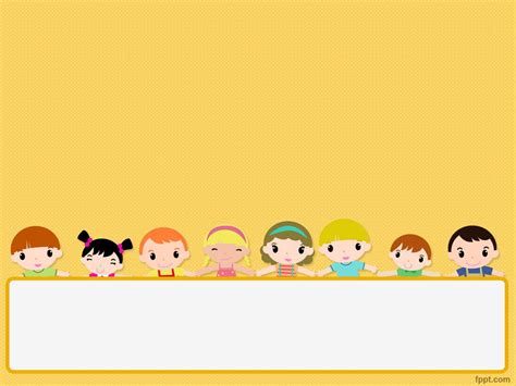fppt.com: Free Children's Day PowerPoint Template is a template with children … | Powerpoint ...