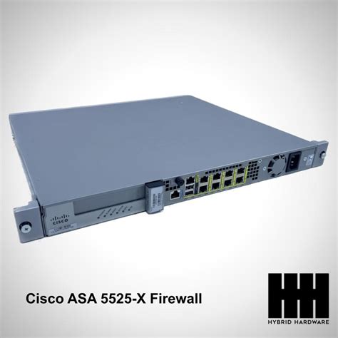 Cisco Asa 5525 X Adaptive Security Appliance Firewall 128gb Ssd Hybrid Hardware