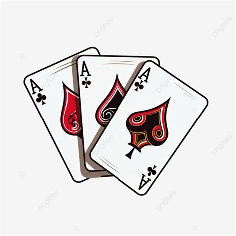 에이스 포커 카드 Png 그림 세트 에이스 곤봉 플레이 Png 일러스트 및 이미지 에 대한 무료 다운로드 Pngtree