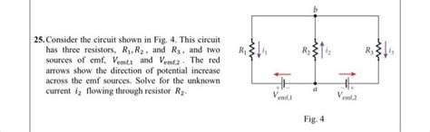 solved 25 consider the circuit shown in fig 4 this