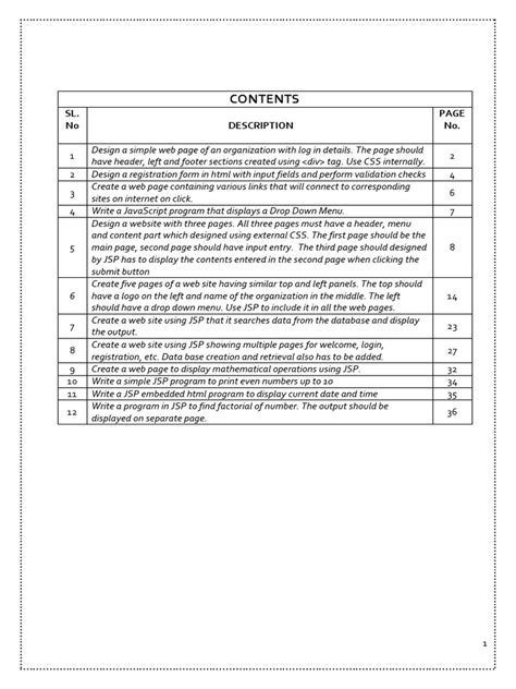 Bcsl 057 Web Programming Lab Pdf World Wide Web Internet And Web