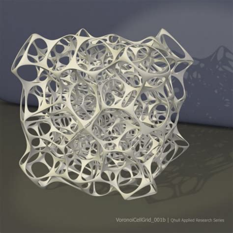 Reinventing The Printing Press Voronoi Cell Structure