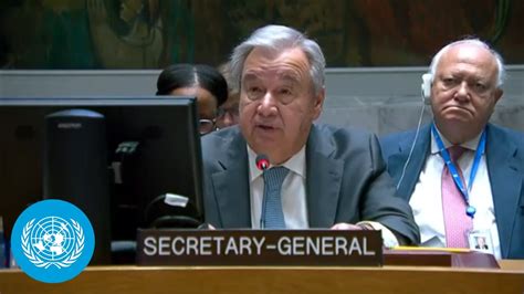We Must Strengthen The Values Of Compassion Respect And Human Fraternity Un Chief Briefing