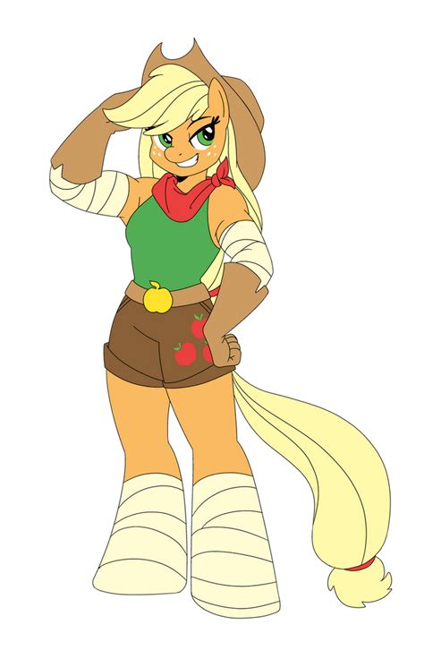 Anthro Applejack 2024 By Fotia Kouneli On Deviantart