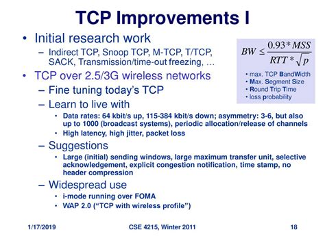 CSE Mobile Communications Winter Ppt Download