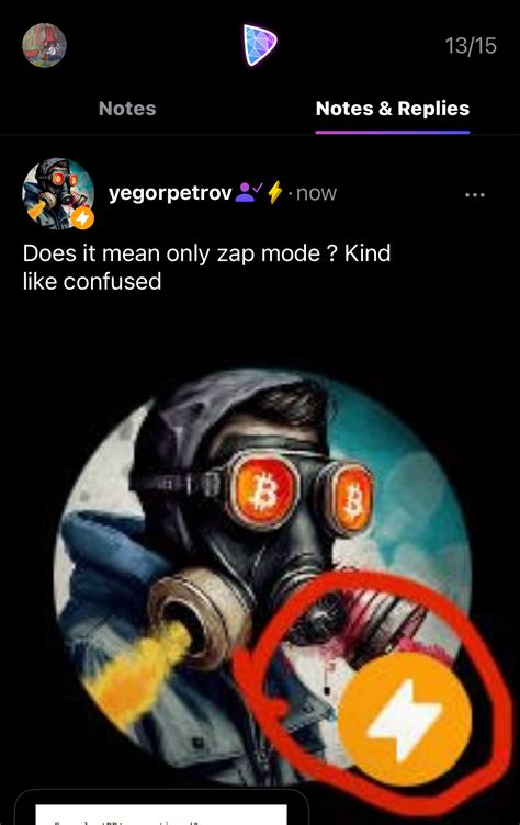 Review Only Zaps And Profile Zap Icon Design · Issue 1651 · Damus Io