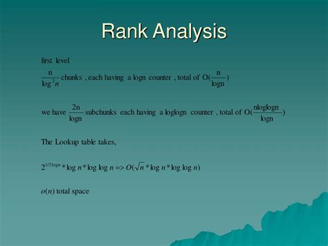 Ppt Compressed Suffix Arrays And Suffix Trees With Applications To