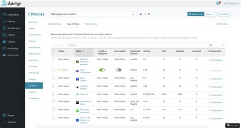 managed app configuration addigy