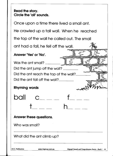 Digraph And Sounds 1 Educational Worksheets And Books Australian