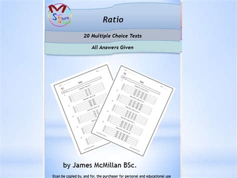 Ratio Teaching Resources