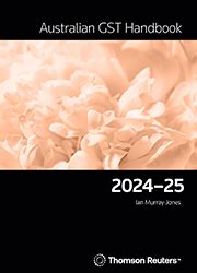 Australian GST Handbook Thomson Reuters Australia