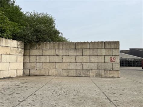 Interlocking Precast Modular Stacking Concrete Blocks Qty 75 X 1 6m X 8m X 8m Block And Qty 10