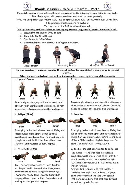 Dsa Beginners Workout Part 1 Dsauk