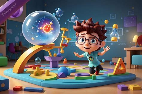 premium photo interactive physics playground
