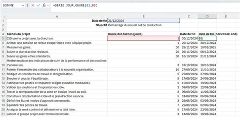 Rétroplanning Méthodes Exemples Et Modèle Excel Gratuit Inclus