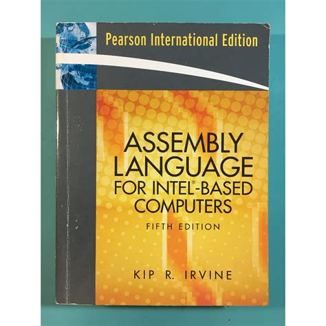 組合語言 Assembly Language For Intel Based Computers 5e Irvine 蝦皮購物