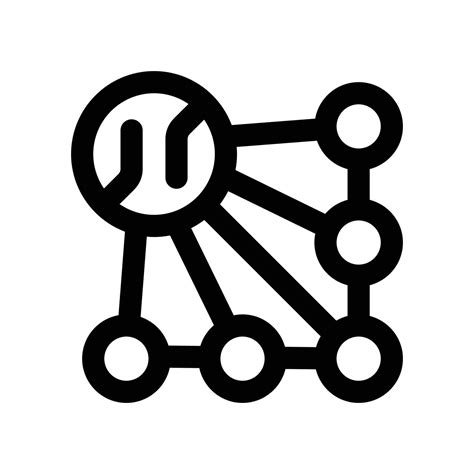 Data Structure Icon Vector Line Icon For Your Website Mobile Presentation And Logo Design