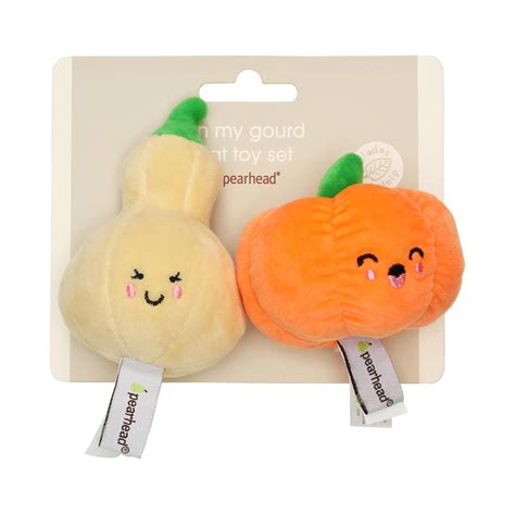 Oh My Gourd Cat Toy Set Pearhead