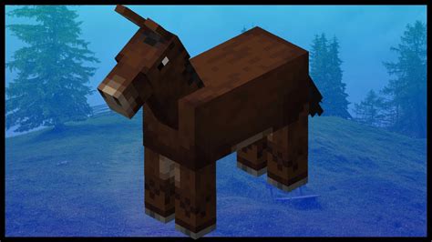 What Does A Mule Do In Minecraft Youtube