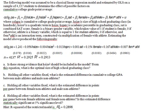 solved the following model was assumed to be a classical