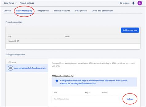 Sử Dụng Firebase Cloud Message Với Ios Swift Push Notification
