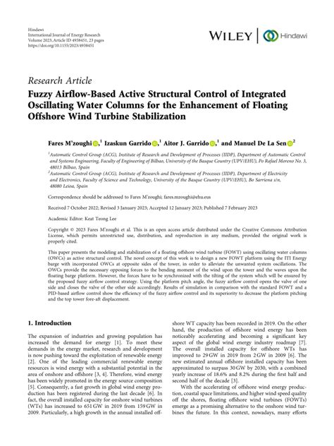 Pdf Fuzzy Airflow Based Active Structural Control Of Integrated