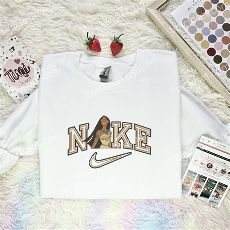 Princess Pocahontas Disney Characters Embroidered Shirt Small Gifts