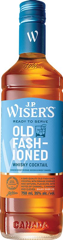 Wisers Old Fashioned Canadian Whisky Cocktail Canadian 49 Off