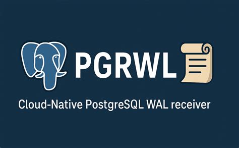 Github Hashmap Kzpgrwl Cloud Native Postgresql Wal Receiver Stream Compress Encrypt