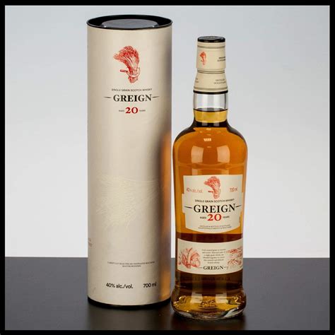 Greign 20 YO Single Grain Whisky 0,7L - 40% Vol.