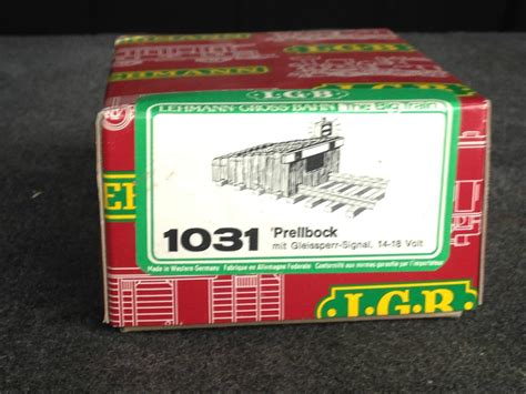 Lgb G Scale Lighted Track Bumper Brand New In Box 1031a 1883645235