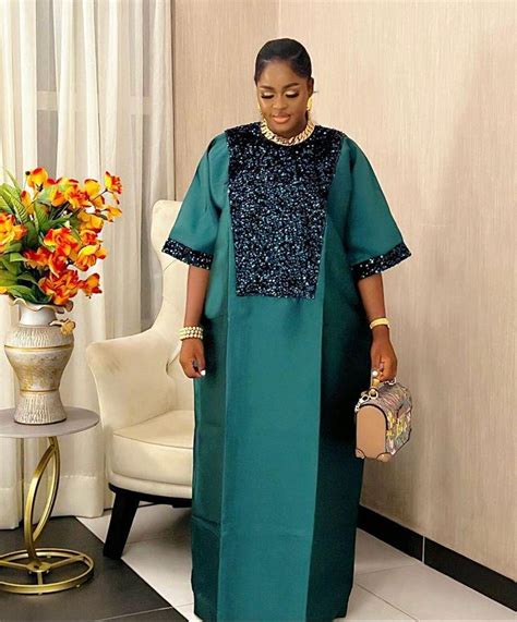 Rich Auntie Luxe Bubu Grand Bubu Dress Boubou African Bubu Dress
