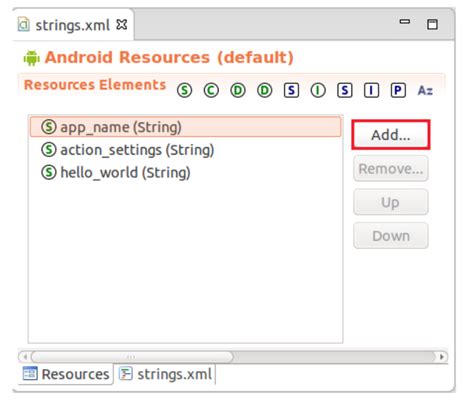 Xml Android Studio How To Add A Definition To A File Stack Overflow