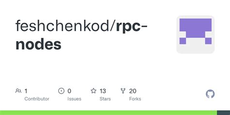 Github Feshchenkodrpc Nodes