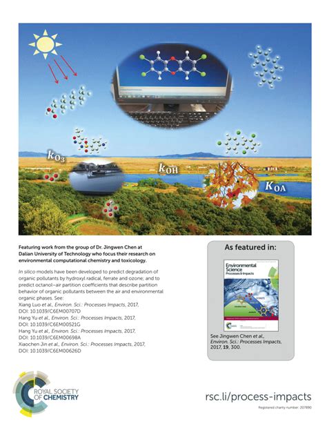 Pdf Development Of Polyparameter Linear Free Energy Relationships Models For Octanol Air