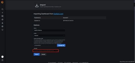 Grafana三种方式导入dashboardgrafana Import Dashboard Csdn博客