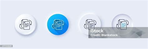 문서 워크플로우 라인 아이콘입니다 문서 파일 페이지 기호입니다 선 아이콘 벡터 3차원 형태에 대한 스톡 벡터 아트 및 기타 이미지 3차원 형태 고급 관료 Istock