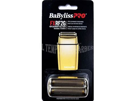 Repuesto Shaver Babyliss Pro Foil Fx Gold El Templo Del Barbero