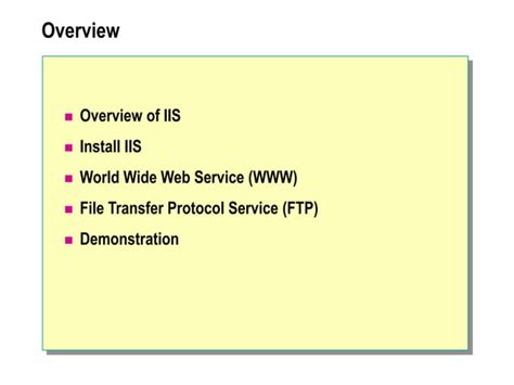 Iis Internet Information Service Nsappt