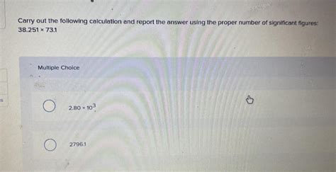 [answered] Es Carry Out The Following Calculation And Report The Answer