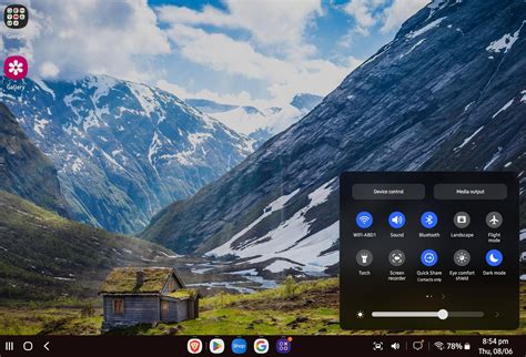 Dex Quick Settings No Customization And Lack Of Battery Saver Extra Dim And Other Buttons R